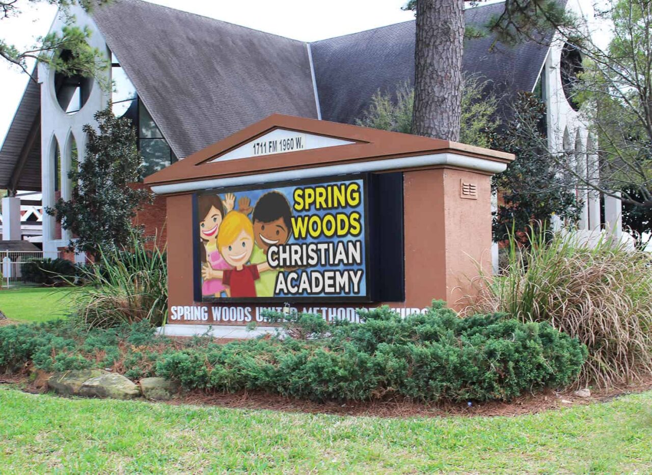 Spring Woods United Methodist Church • LED Partners Digital Displays ...