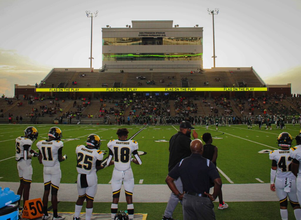 Pridgeon Stadium, Cy-Fair ISD • LED Partners Digital Displays Sign Company