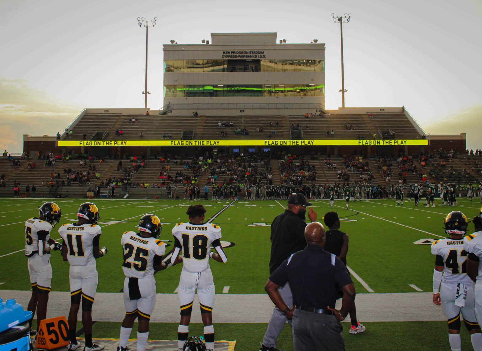 Pridgeon Stadium, Cy-Fair ISD • LED Partners Digital Displays Sign Company