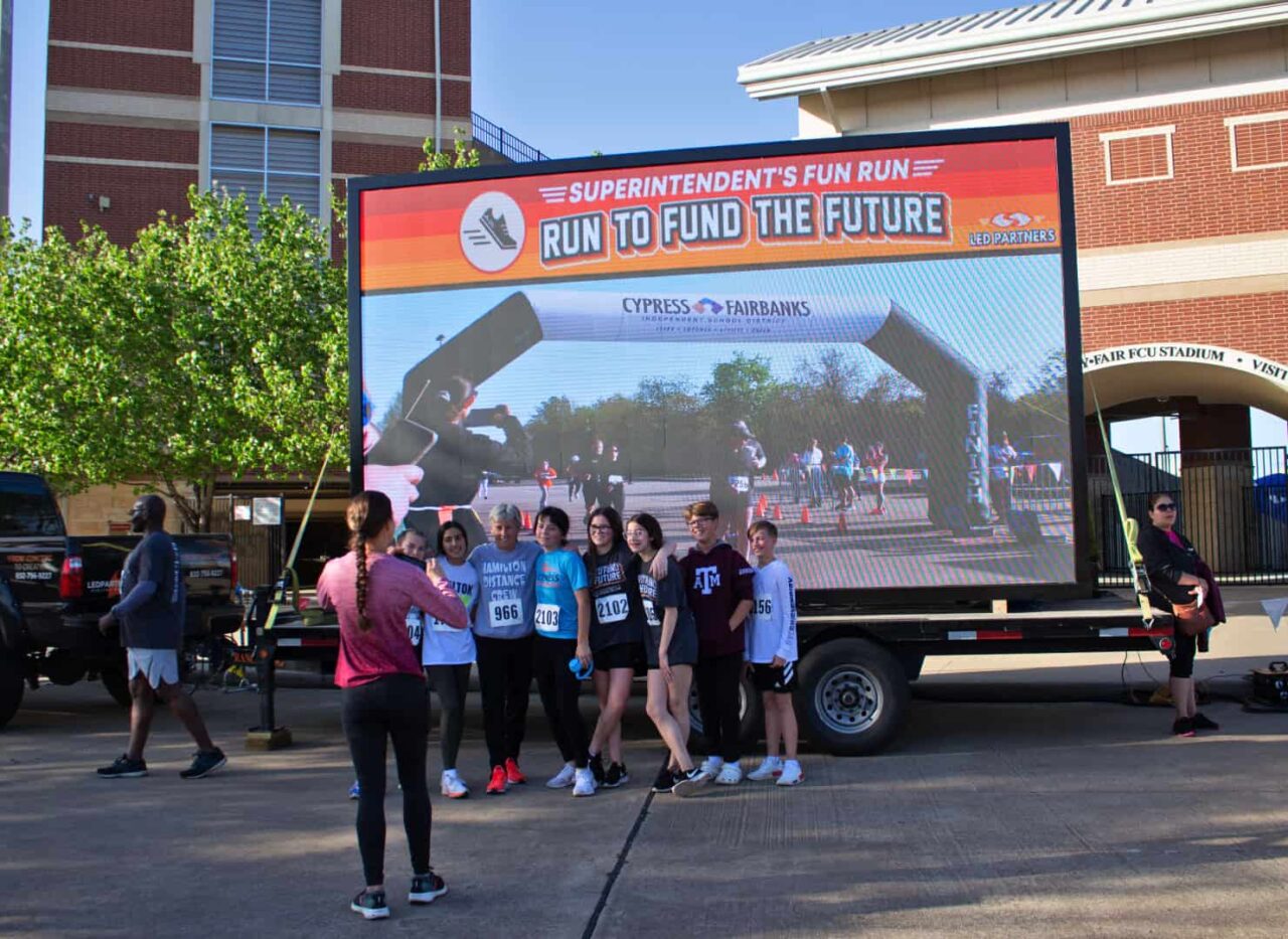 2022 CFISD Superintendent's Fun Run • LED Partners Digital Displays ...