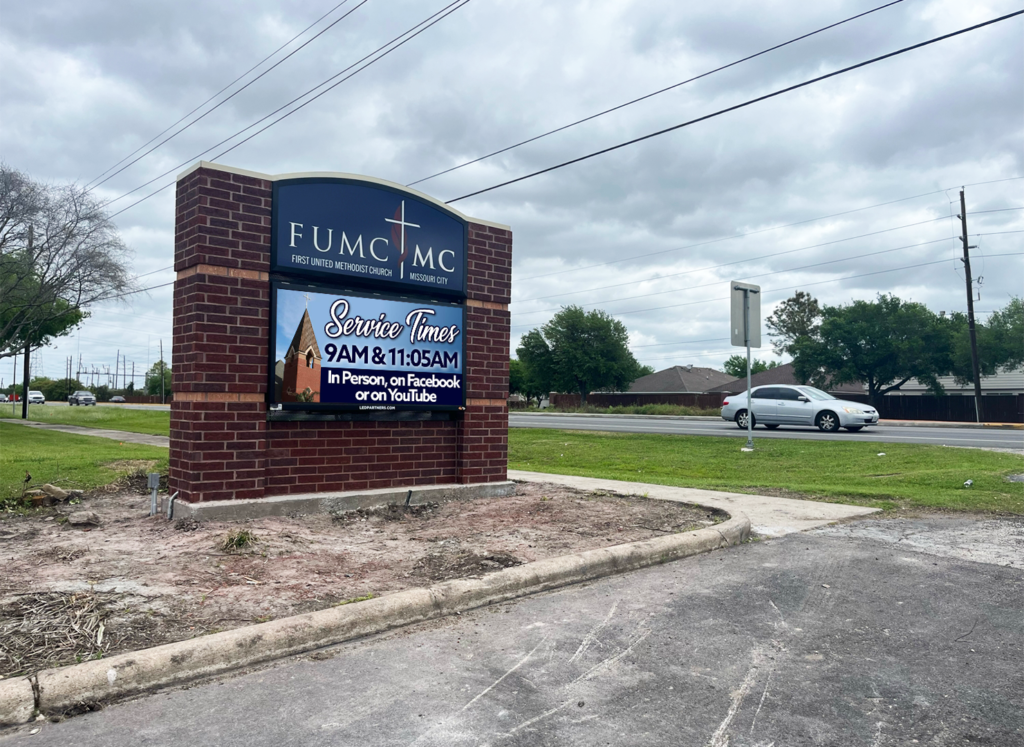 First United Methodist Church of Missouri City • LED Partners Digital ...