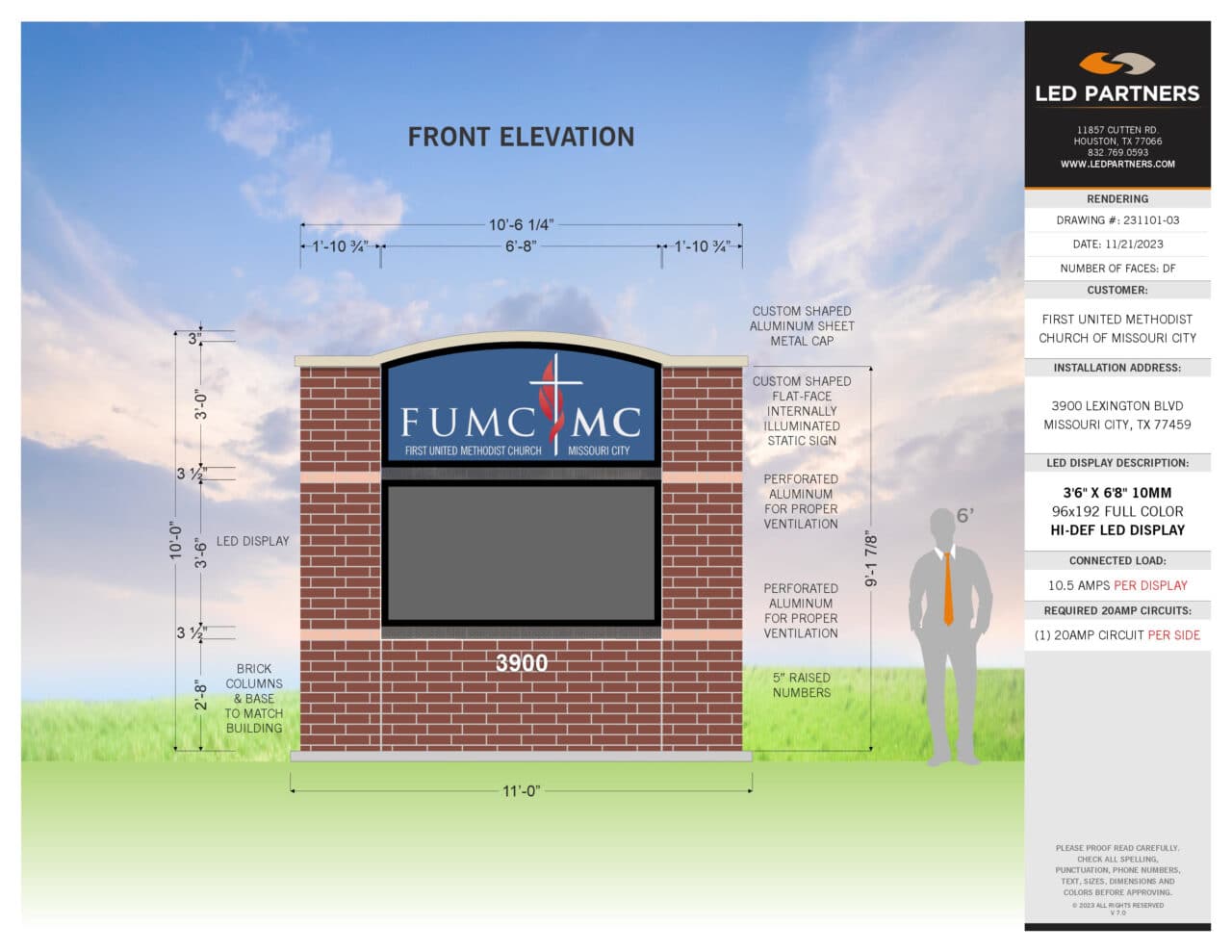 First United Methodist Church of Missouri City • LED Partners Digital ...